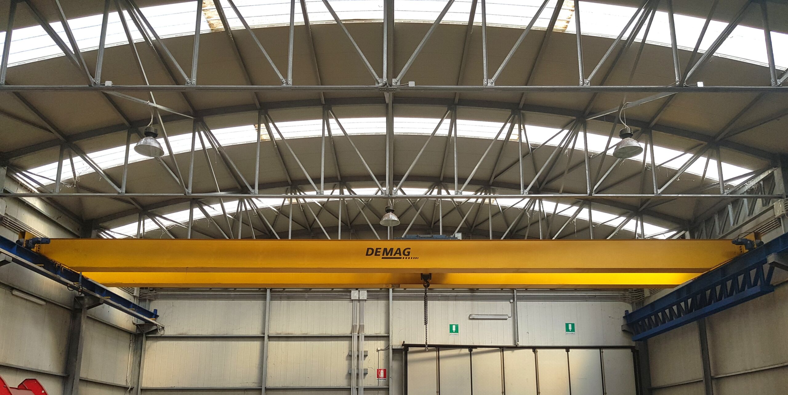 Buy Used Demag Double-Girder Bridge Crane 10 Tons - Industrial Solutions