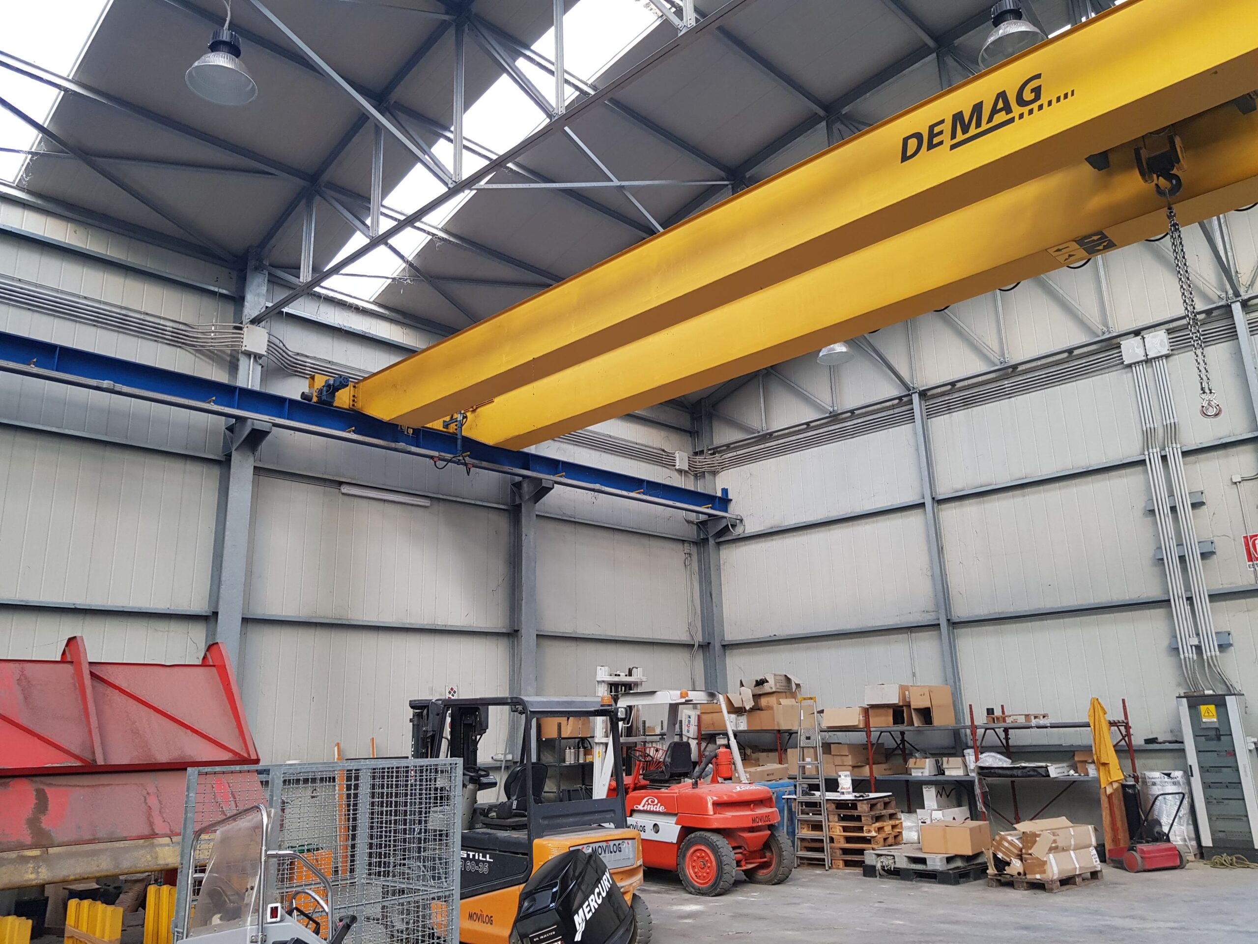 Buy Used Demag Double-Girder Bridge Crane 10 Tons - Industrial Solutions