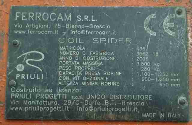 Efficient Oscam Coil Spider with Trolley Handle - Industrial Solutions