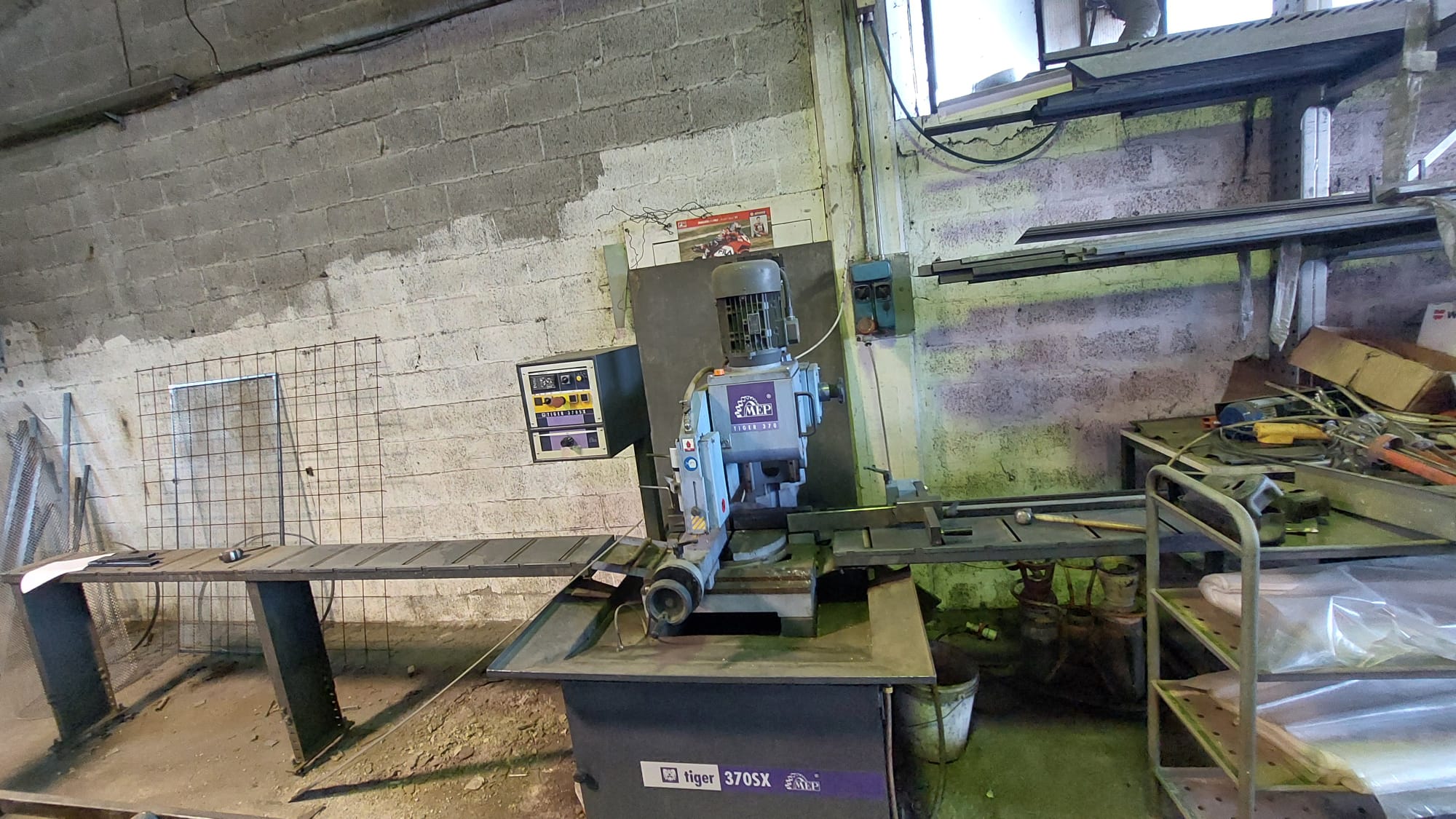 MEP Tiger 370 SX Circular Saw - Cutting Steel, Stainless Steel, and ...
